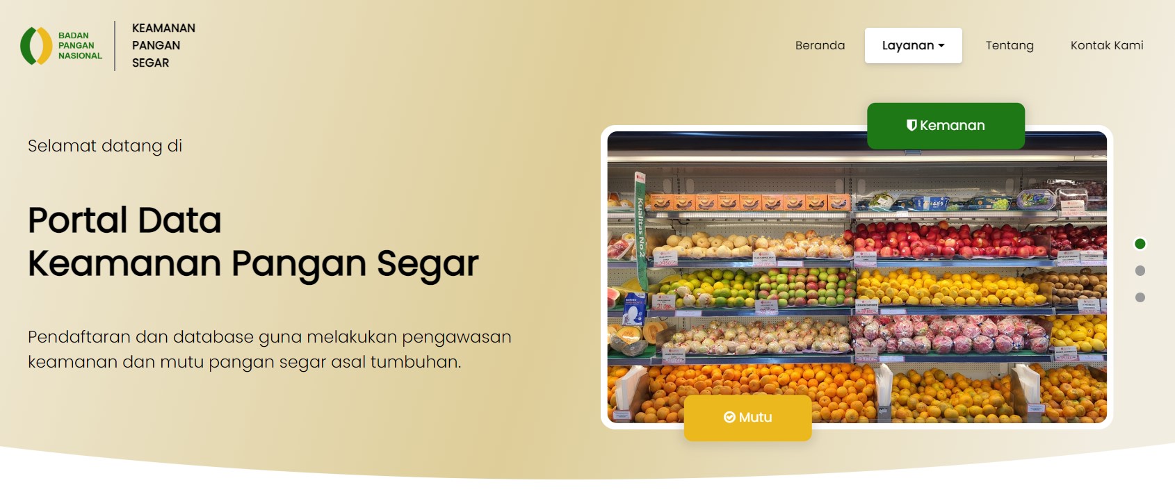 Login | Keamanan Pangan Segar